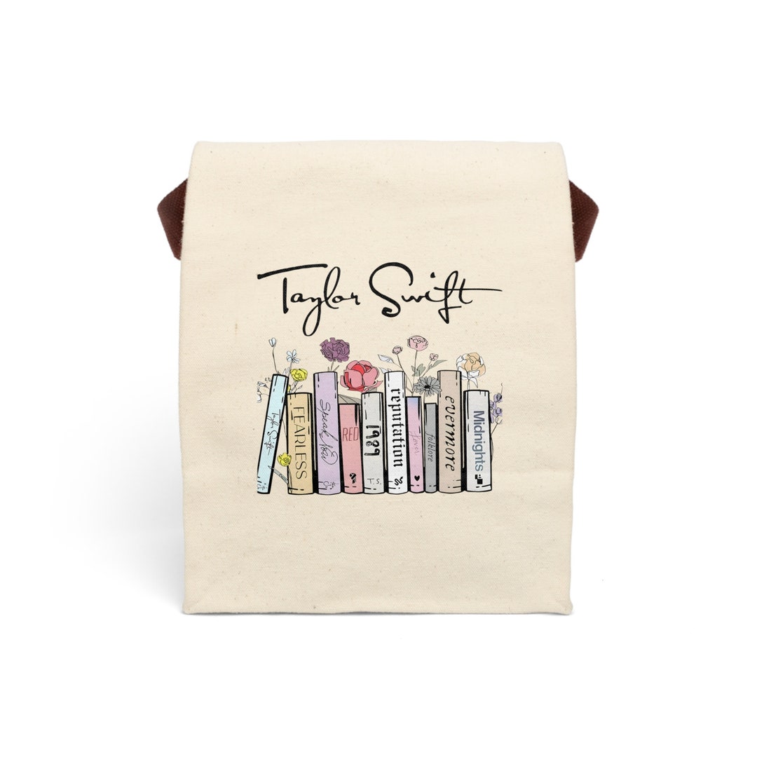 Taylor Swiftie Swiftmas Canvas Lunch Bag With Strap - Etsy