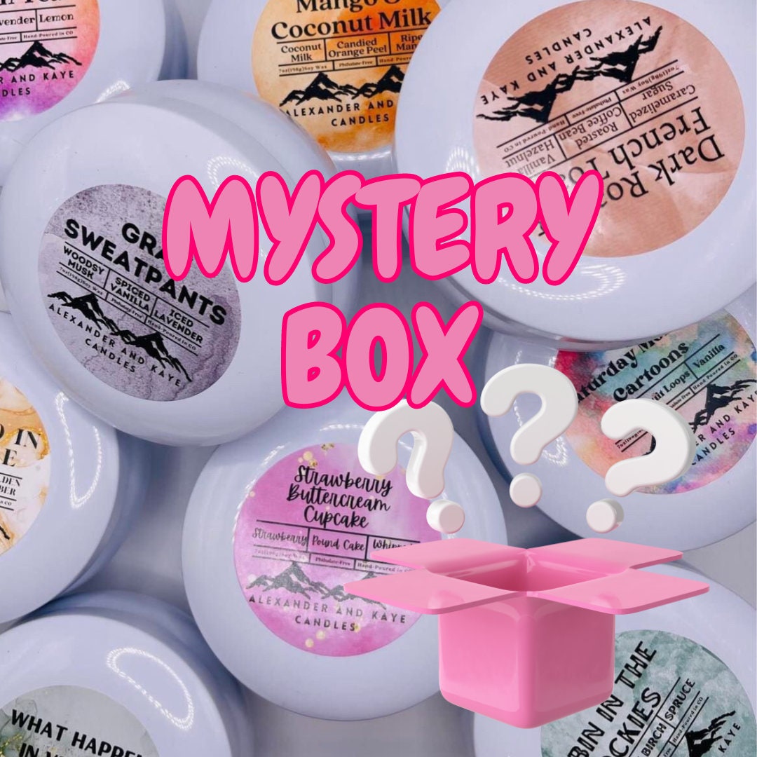 Mystery Soy Candle Box - Etsy