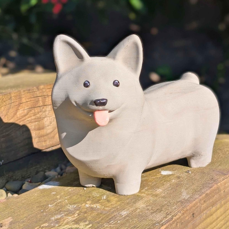 Corgi Garden Sculpture - Etsy UK