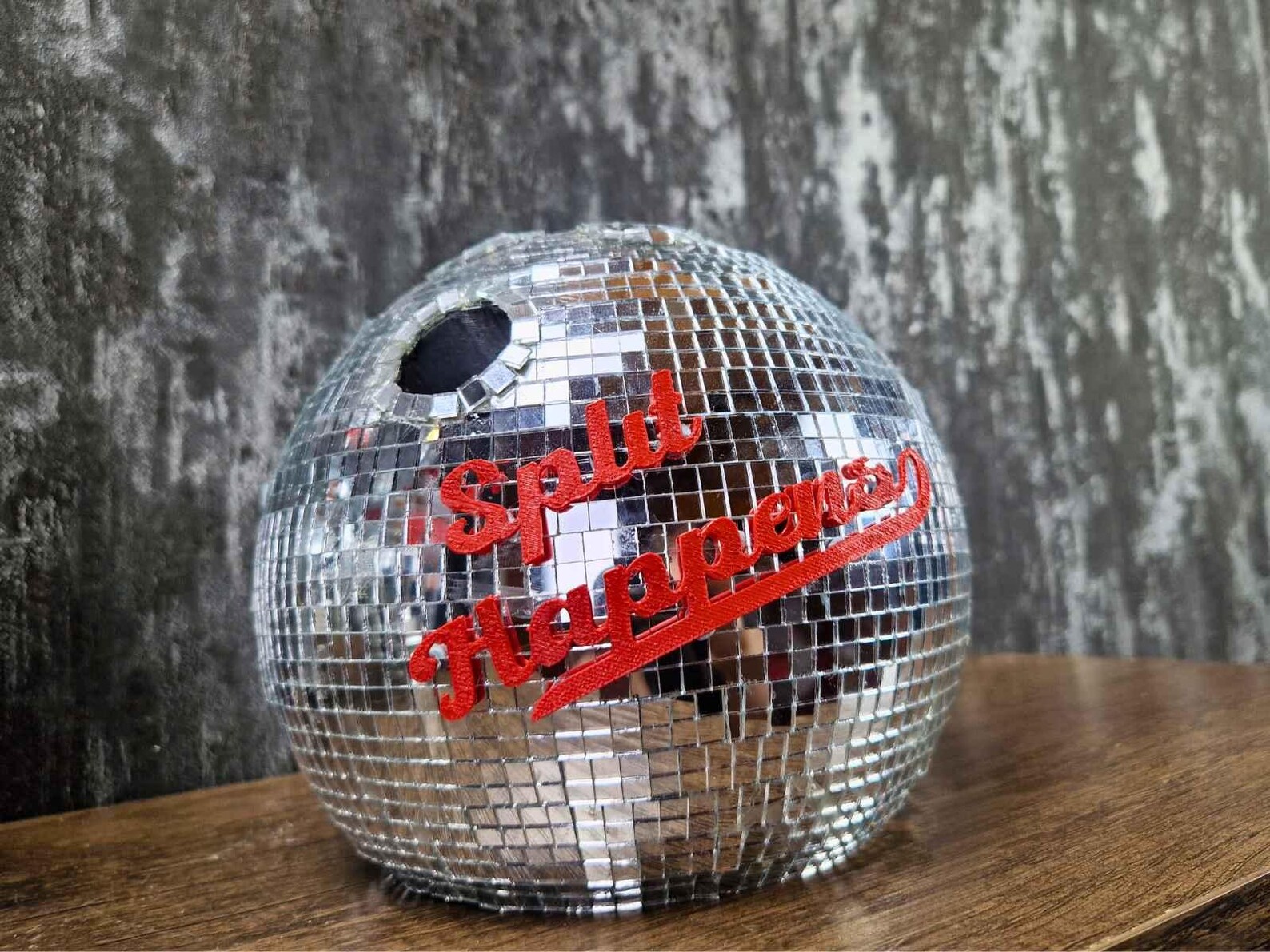 70s Disco Bowling Set Custom Ball and Pins, Ideal Trophy & Retro ...