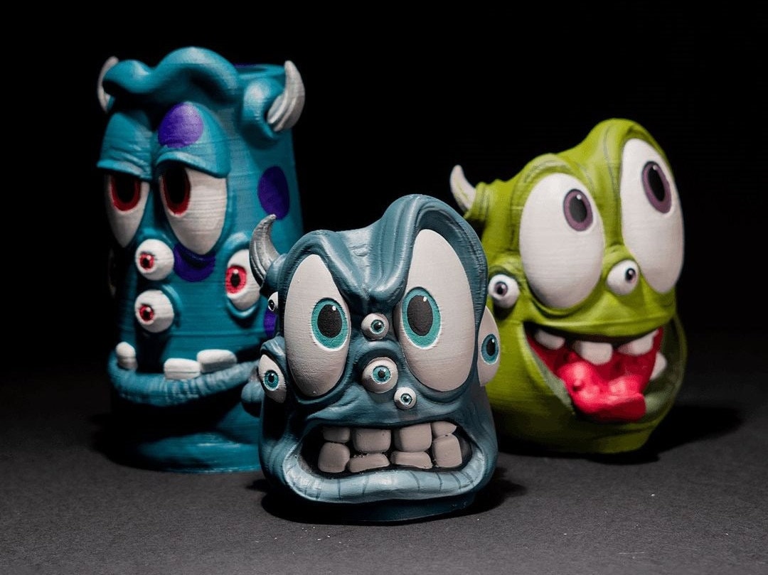Monster Planters - Etsy