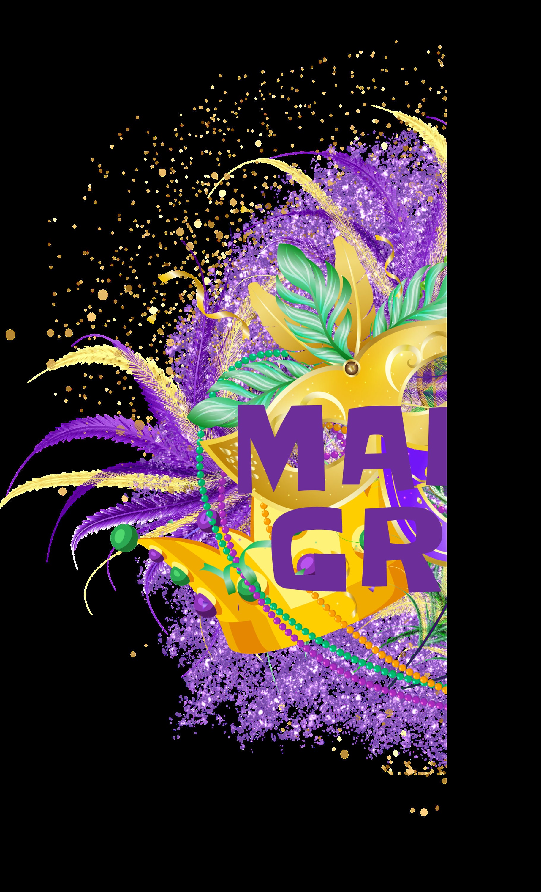 Mardi Gras Sub Png With FREE Pre Sliced Imagine for Bigger Print - Etsy