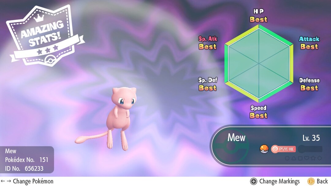 Mew From Pokéball Plus Rare Event Pokémon Pokémon Let's Go Eevee ...