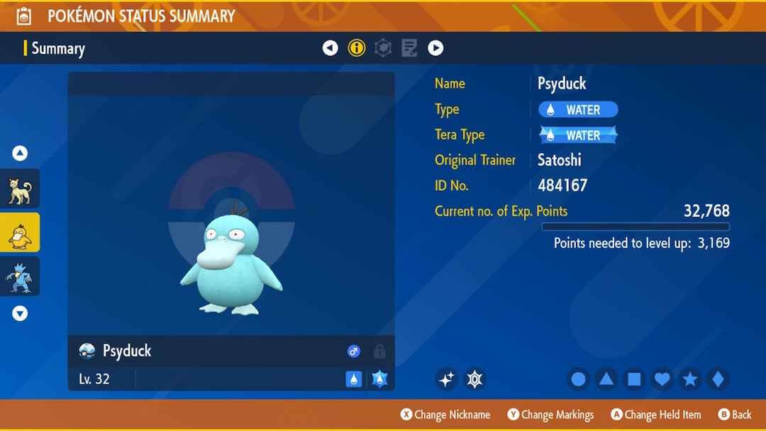 Shiny Psyduck 6IV Pokémon Scarlet Violet - Etsy