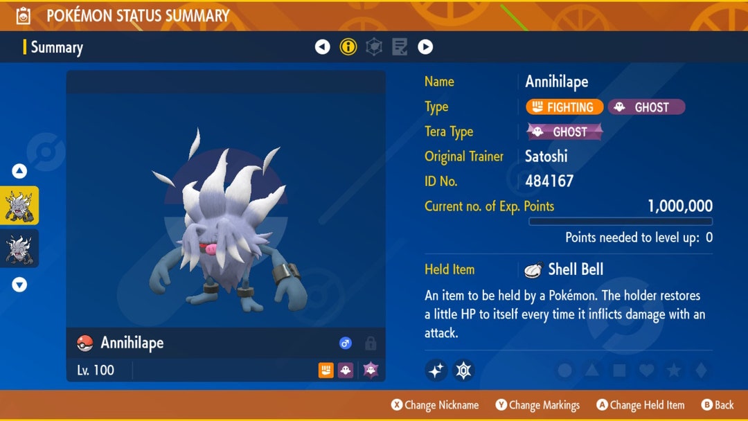 Raid Ready Shiny Annihilape Pokémon Scarlet & Violet Beat - Etsy