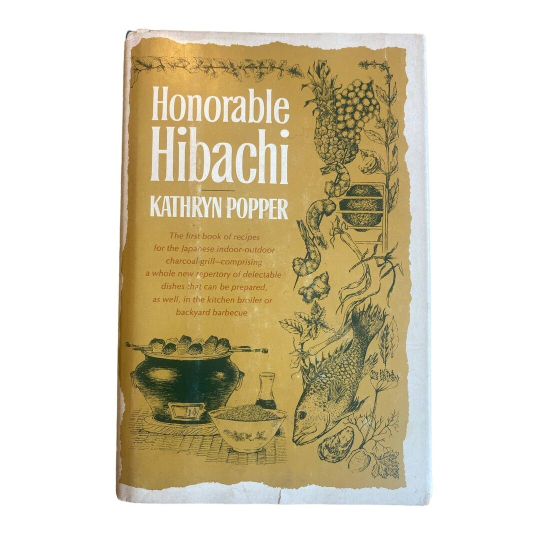 VTG Honorable Hibachi Kathryn Popper 1965 2nd Printing Simon Schuster ...