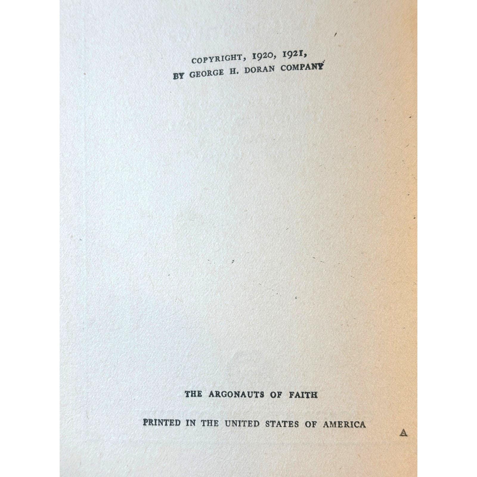 The Argonauts of Faith Mayflower Pilgrims 1921 Basil Mathews George H ...