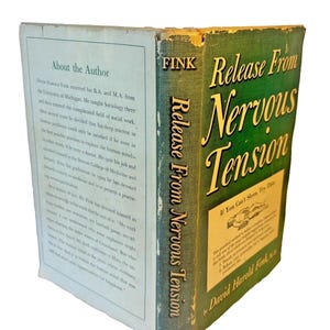 Release From Nervous Tension by David Harold Fink, M.D. Hardback + DJ ...