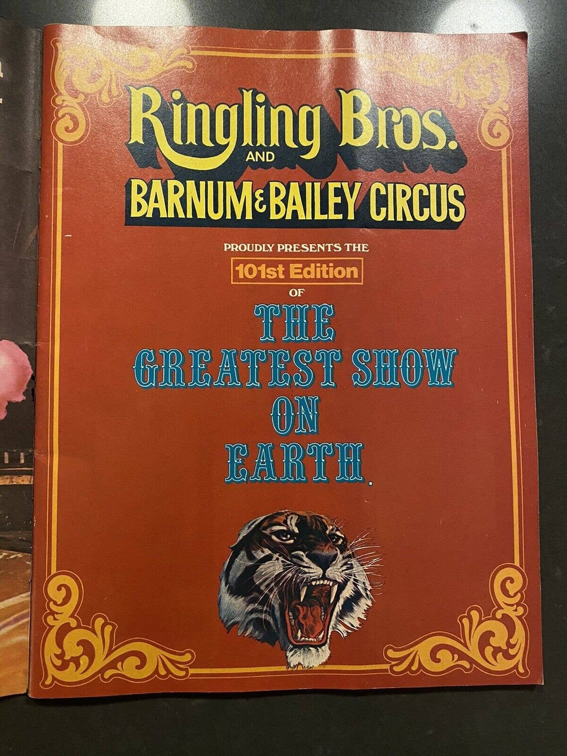 Ringling Bros and Barnum & Bailey Circus 101st Ed Souvenir Program ...