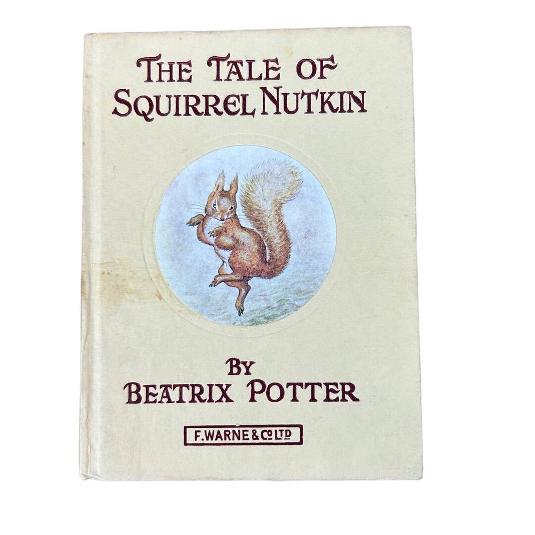 VTG 1965 UK the Tale of Squirrel Nutkin Beatrix Potter - No DJ - Etsy