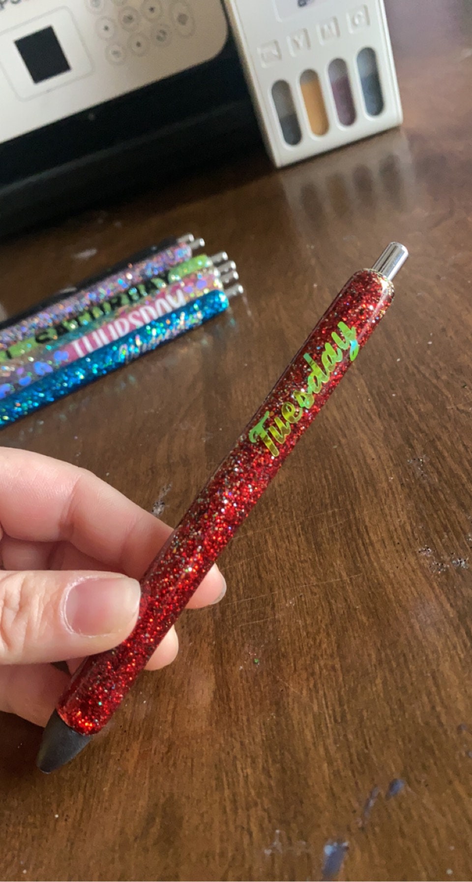 Days of the Week Customizeable Pens - Etsy