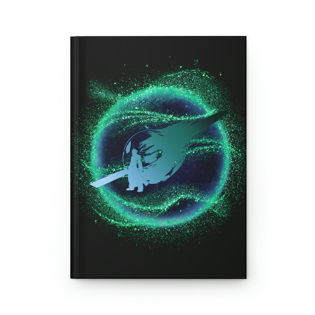 Final Fantasy VII Cloud Meteor Hardcover Journal, FFVII Notebook ...