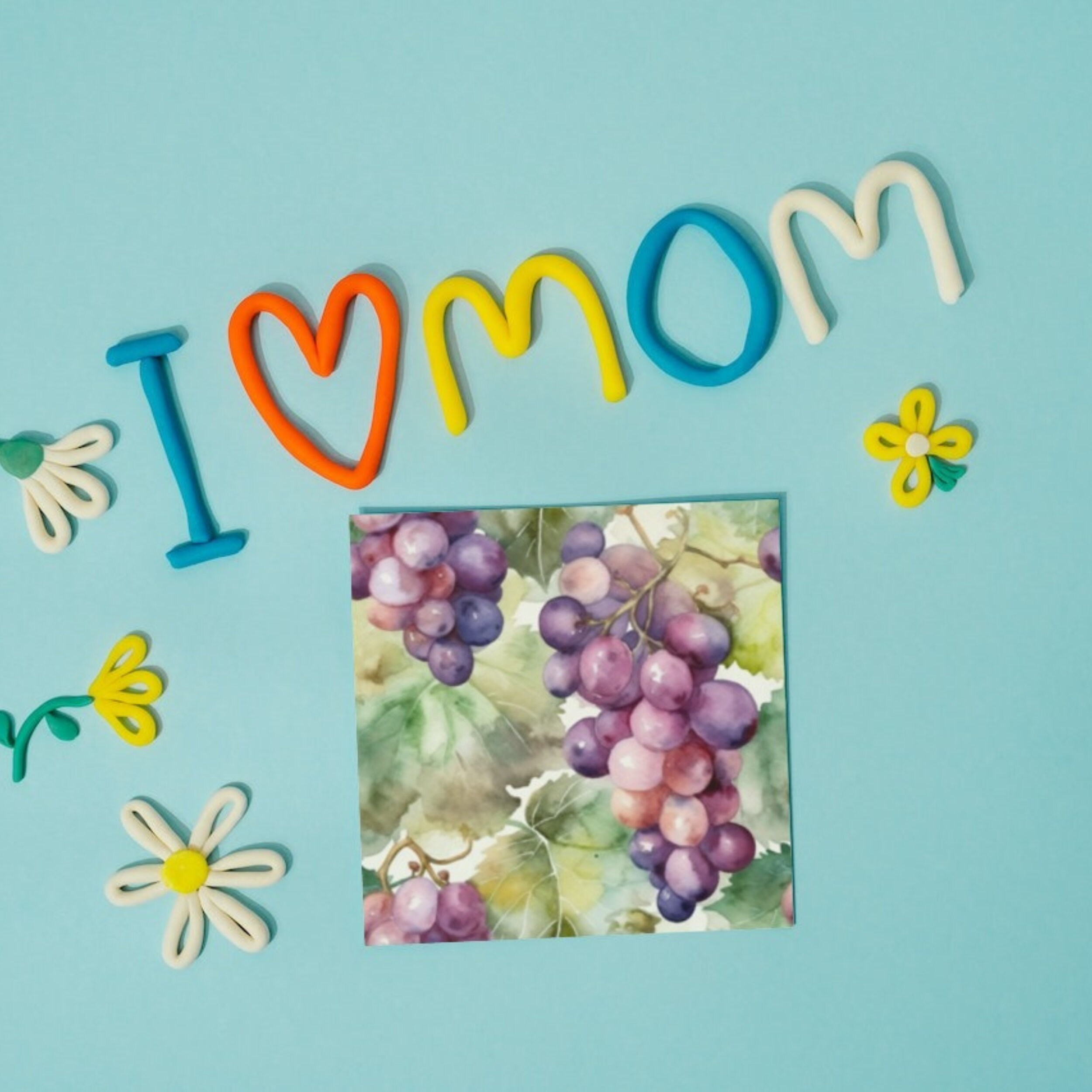 Grapes Watercolor Digital Paper Seamless Patterns Fruit - Etsy