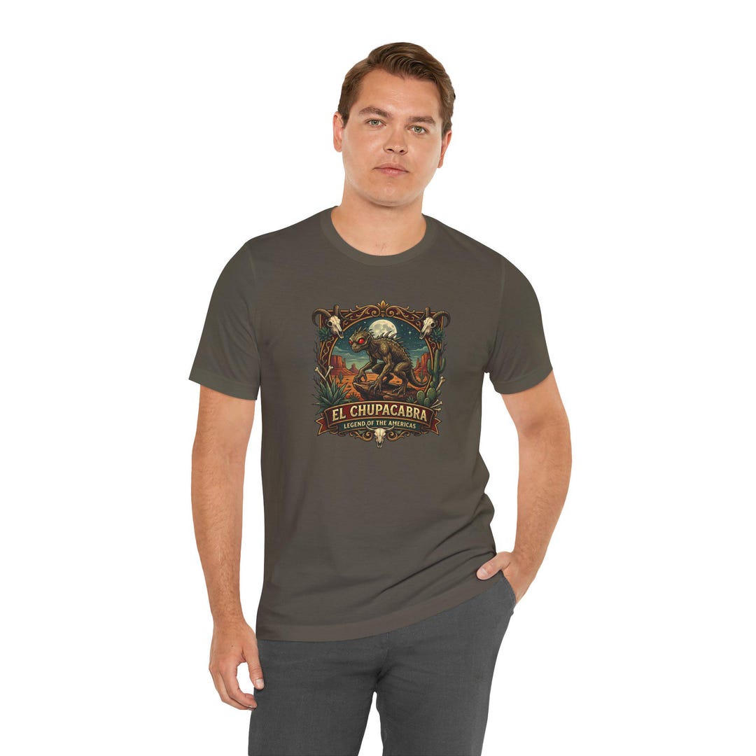 Chupacabra Shirt El Chupacabra Legend of the Americas Cryptid Graphic ...