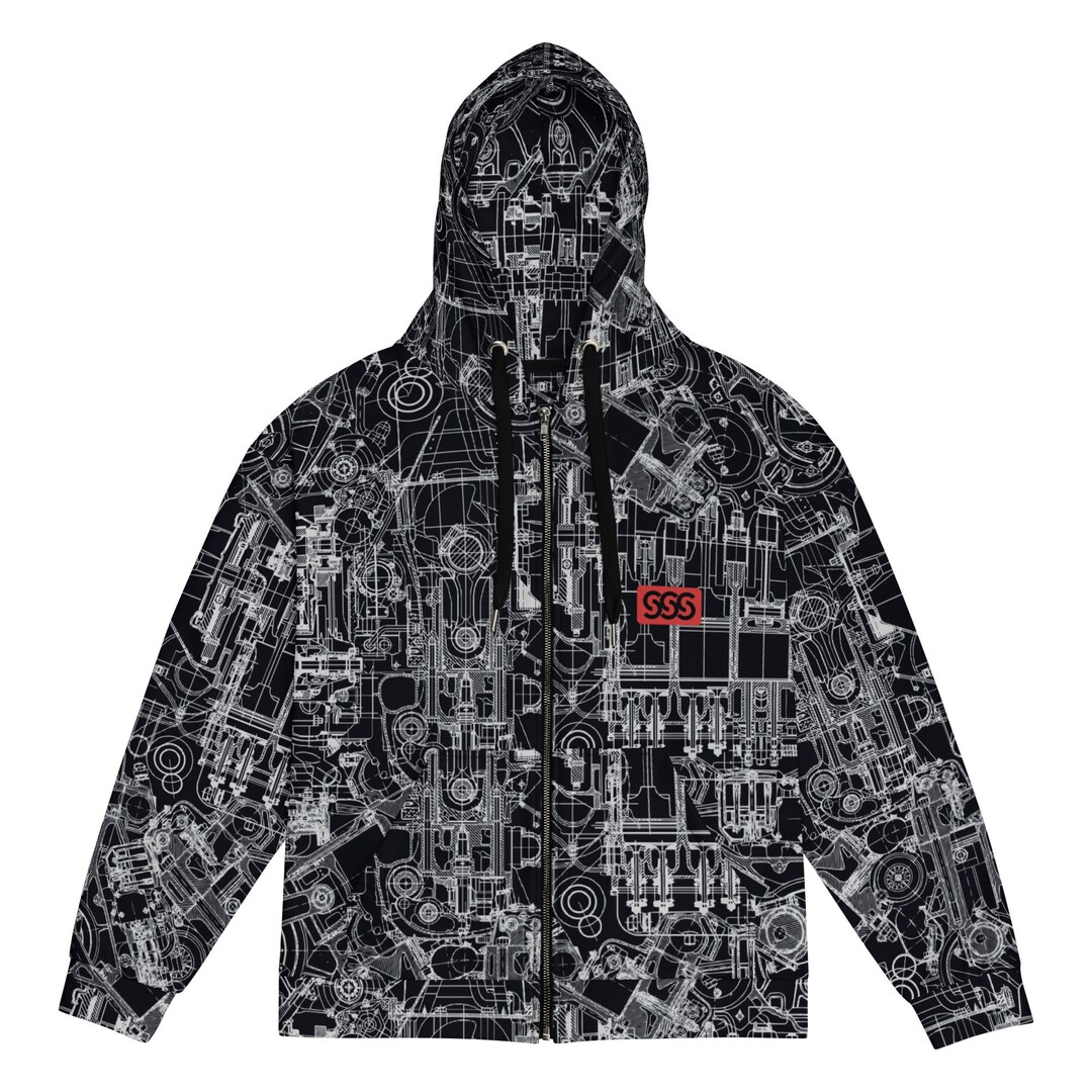 666 - Engine Map - Unisex Hoodie - Etsy