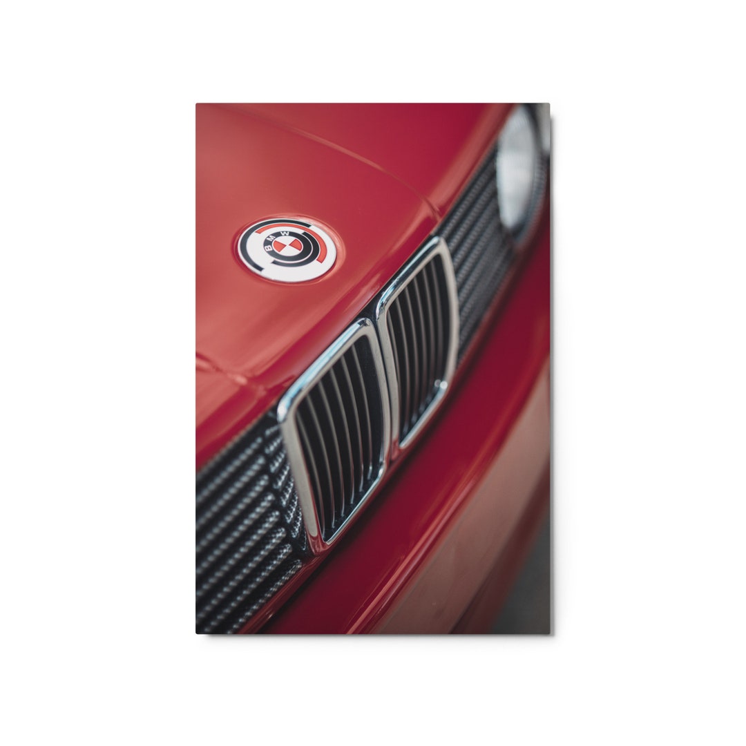 Stunning Red BMW E36 M3 Metal Print – Perfect for Car Enthusiasts! - Etsy