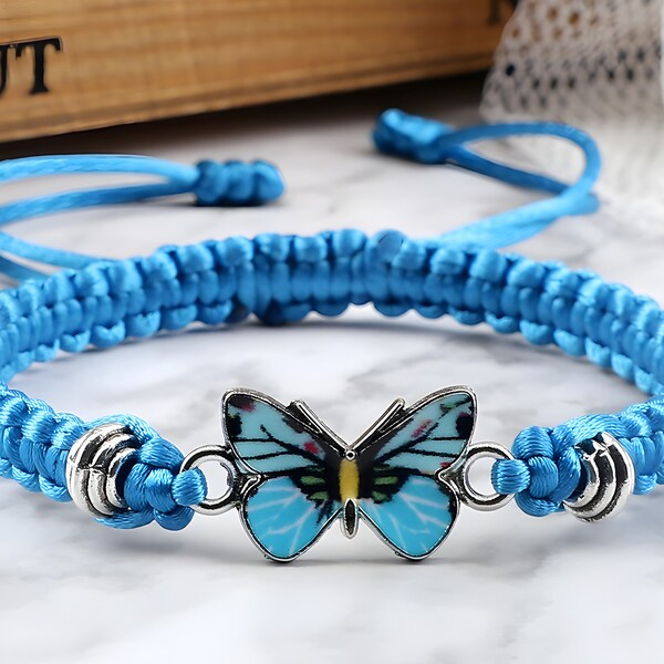 Butterfly Bracelet - Etsy UK