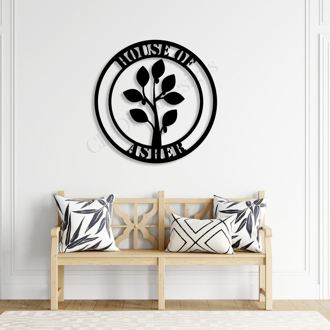 House of Asher Metal Wall Decor for Outdoor Indoor Gardens - Etsy