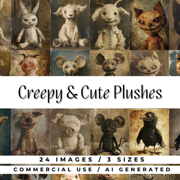 Creepy and Cute - Etsy