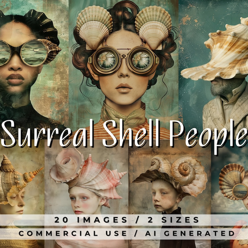 Shell People - Etsy