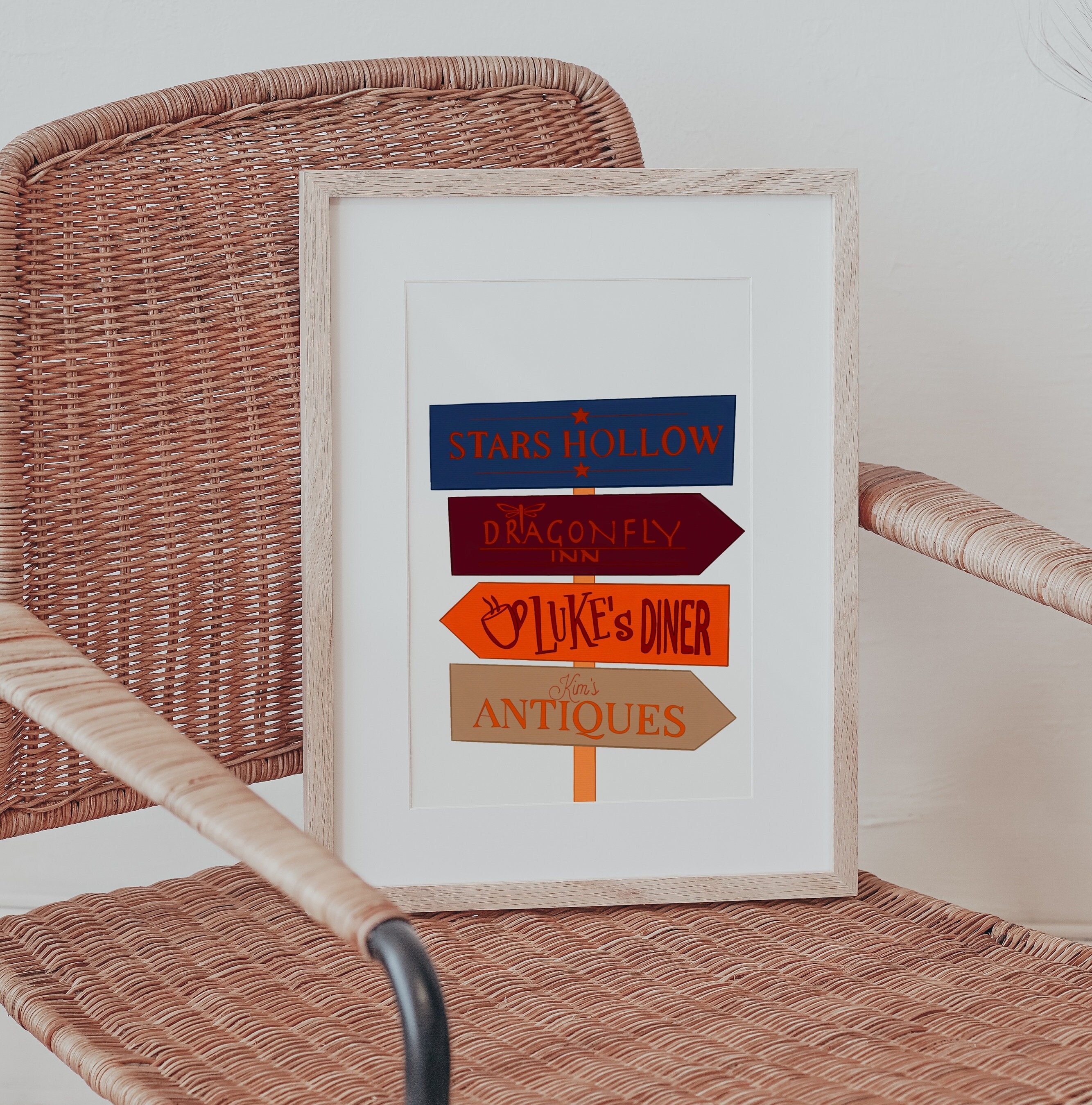 Gilmore Girls Stars Hollow Sign Digital Print Gilmore Girls Printable ...