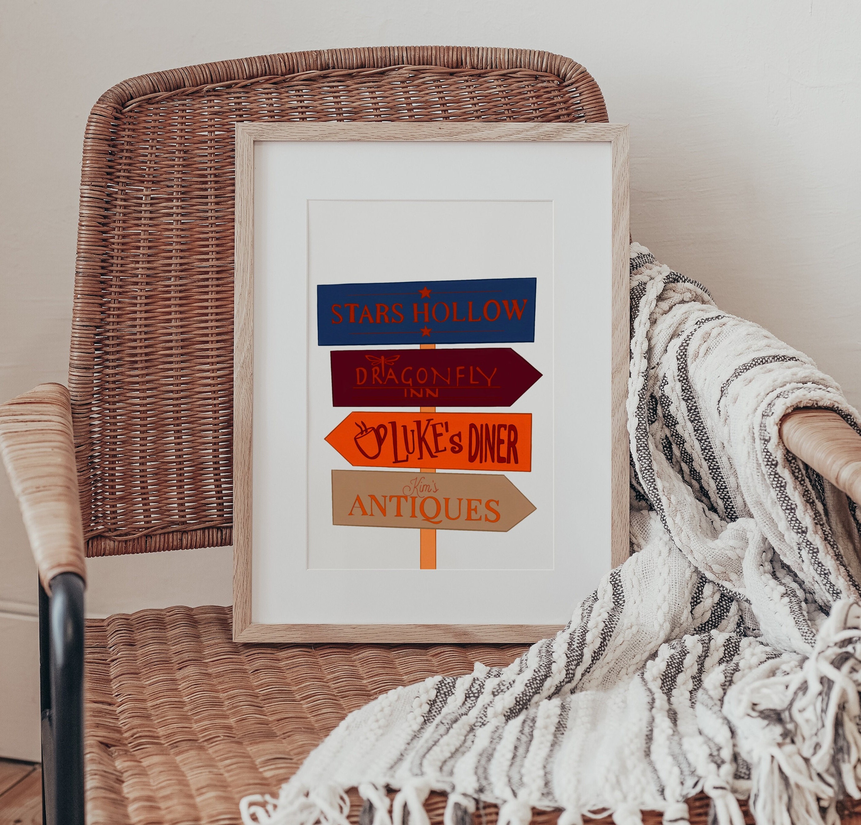 Gilmore Girls Stars Hollow Sign Digital Print Gilmore Girls Printable ...