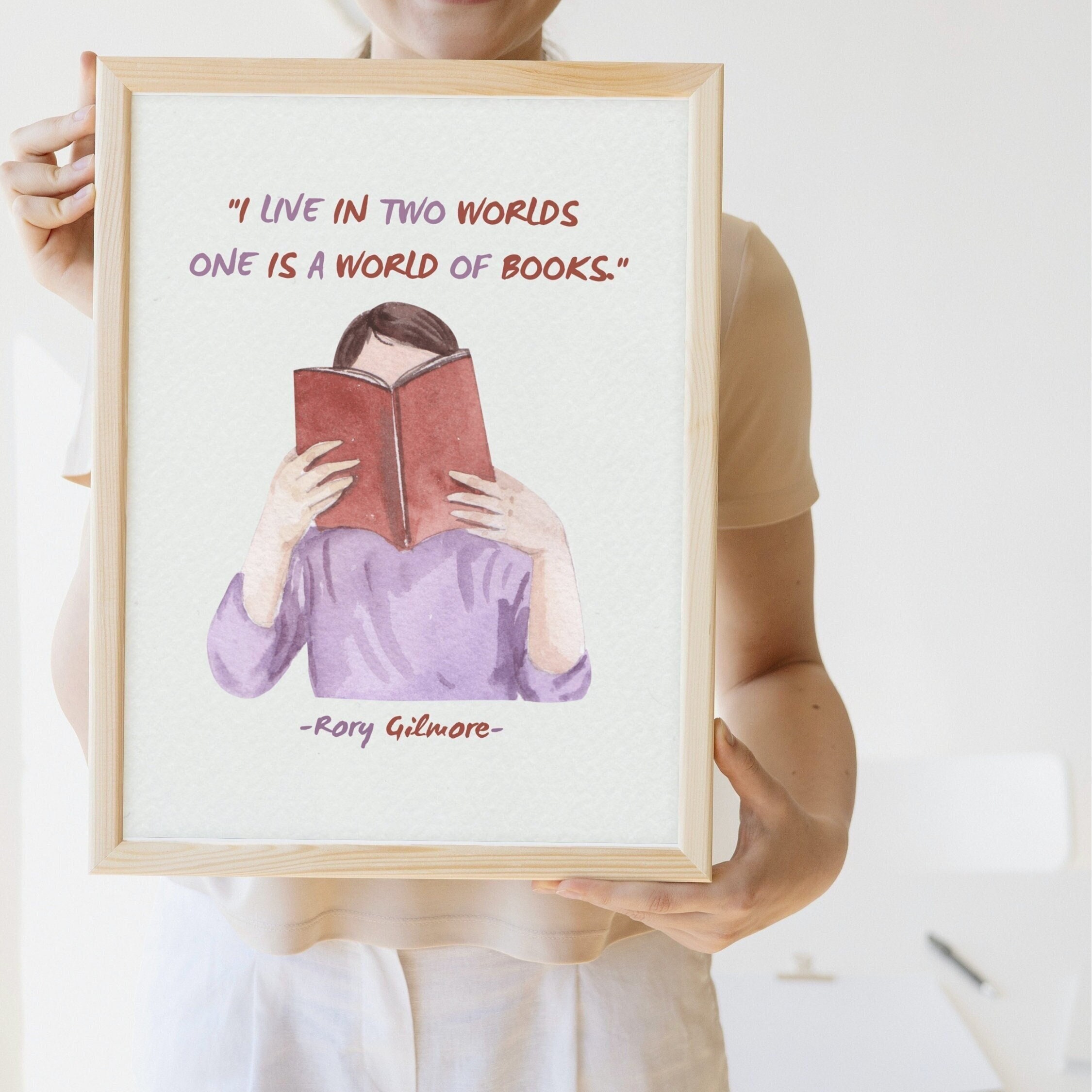 Printable Gilmore Girls Wall Art, Printable Gilmore Girls Poster, Rory ...