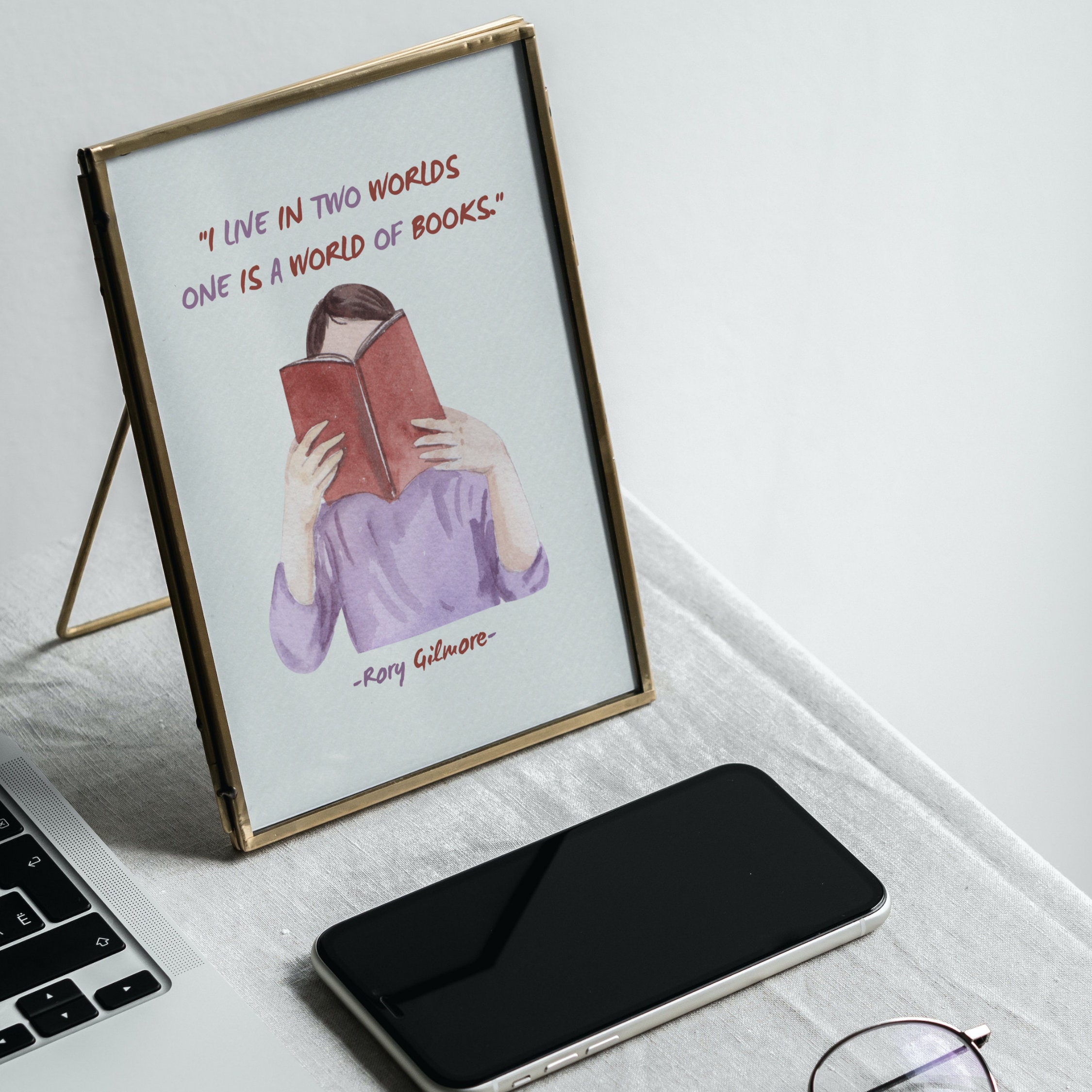 Printable Gilmore Girls Wall Art, Printable Gilmore Girls Poster, Rory ...