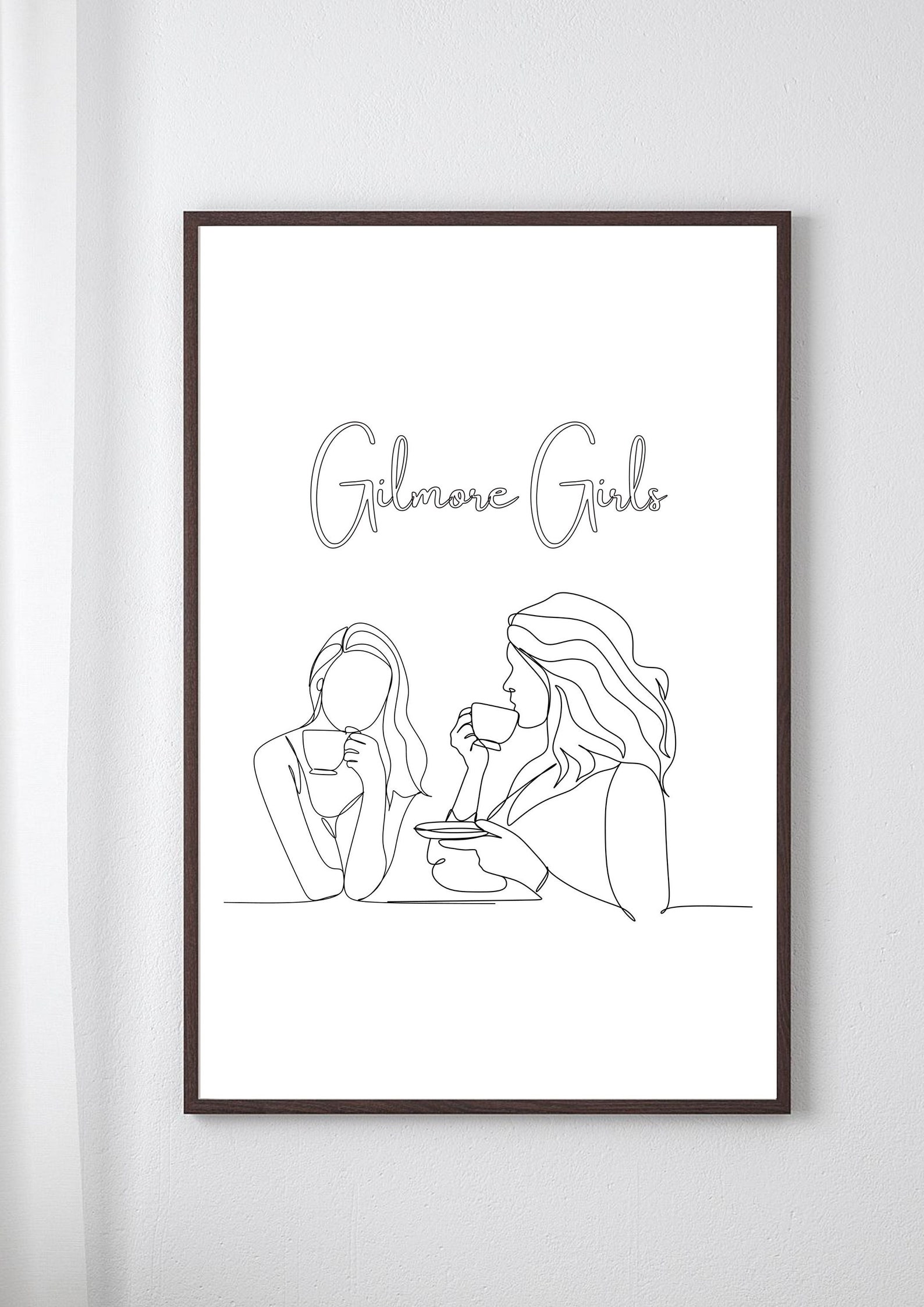 Printable Gilmore Girls Poster, Gilmore Girls Art, Gilmore Girls Wall ...