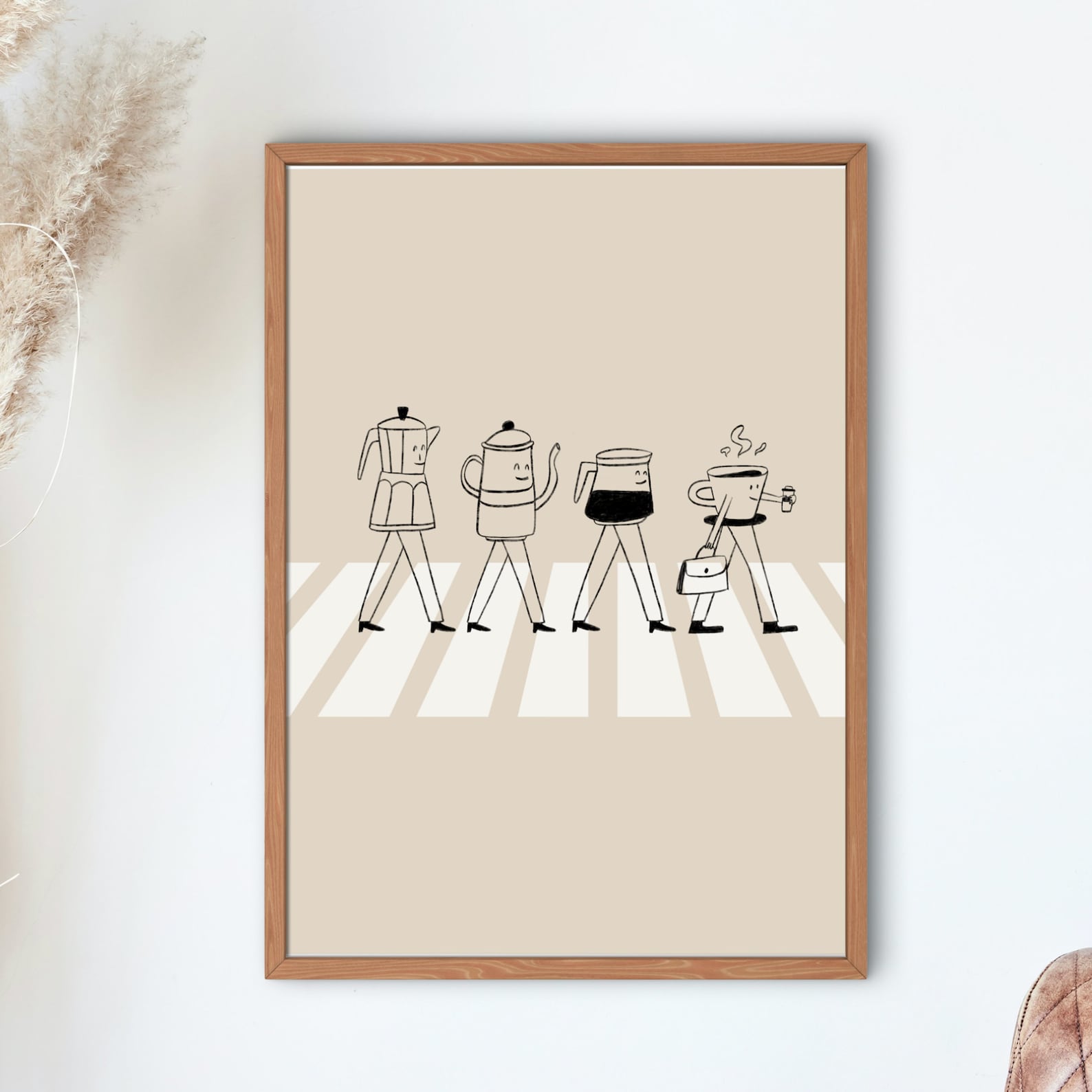 The Beatles Coffee Poster Abbey Road Album Poster Cafe Wall - Etsy