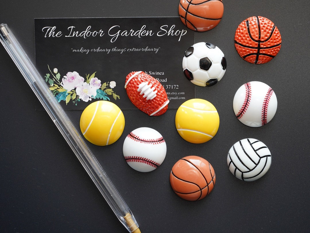 Sports Magnets, Basketball, Football, Soccer, Tennis, Baseball ...