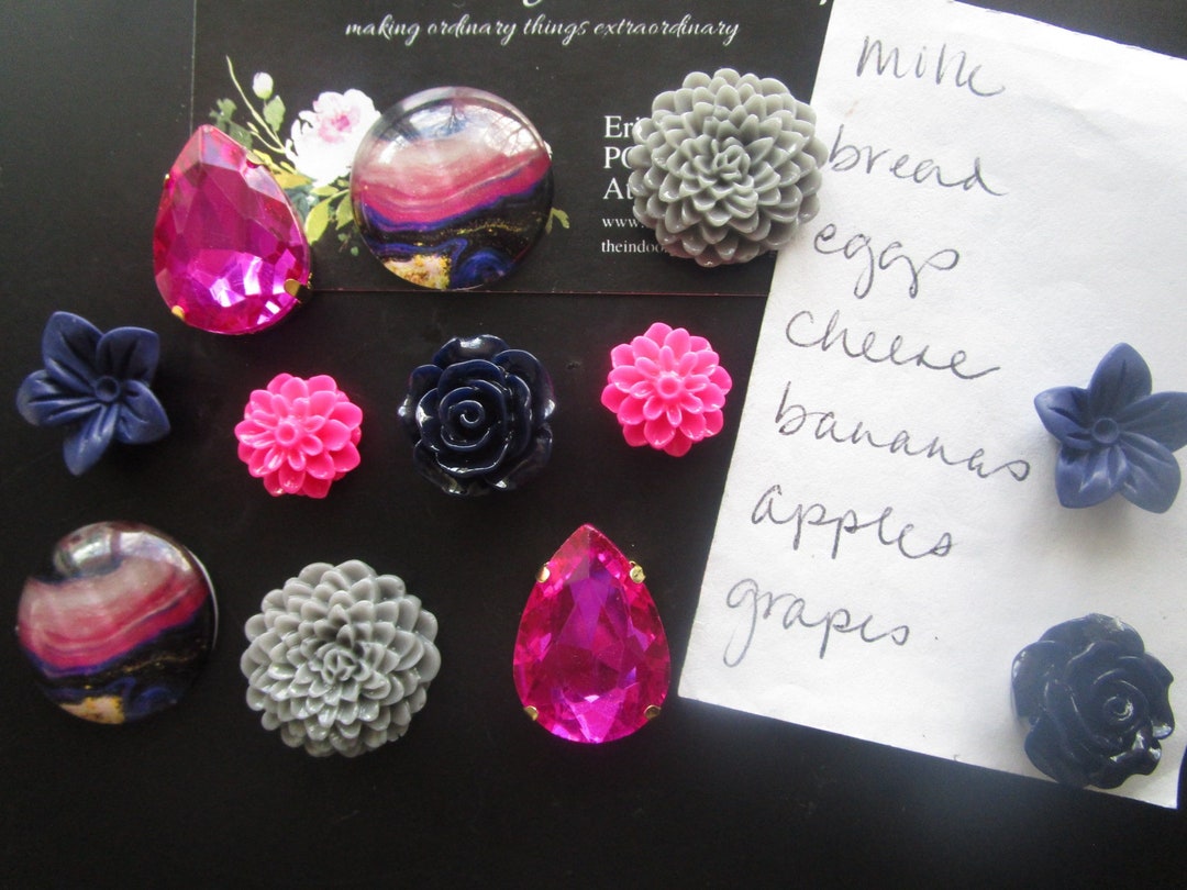 Magnet Set, 12 Magnets, Cubicle Decor, Desk Decor, Locker Magnets ...