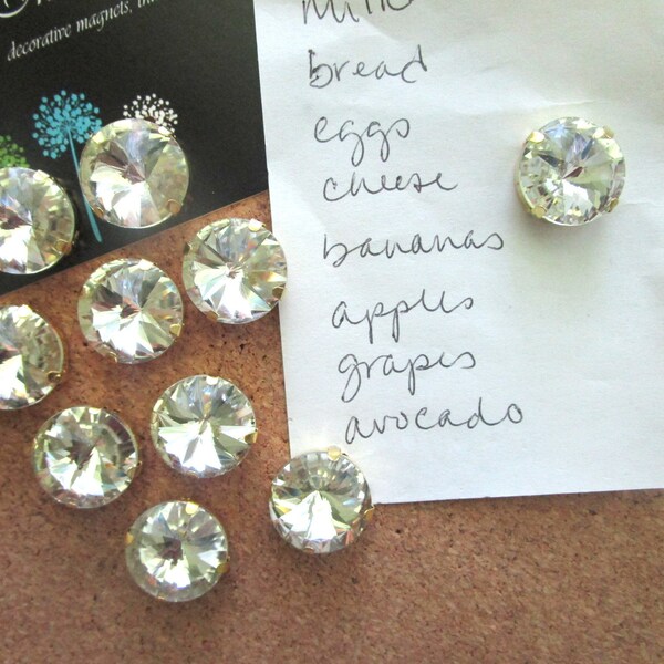 Rhinestone Push Pins - Etsy