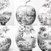 50 Miniworld in an Apple and Other Miniature Worlds Grayscale Coloring ...
