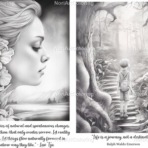 21 Famous Literature Quotes Coloring Pages | Printable Adult Coloring ...