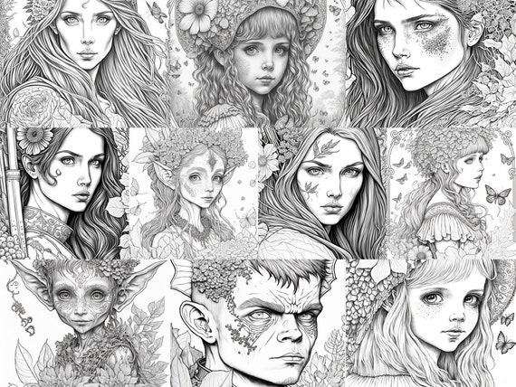 Huntress Coloring Pages