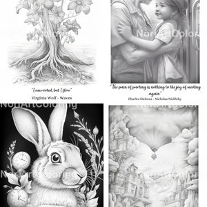 21 Famous Literature Quotes Coloring Pages | Printable Adult Coloring ...