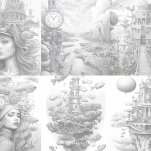 43 Surrealism Coloring Pages | Printable Adult Coloring Pages ...