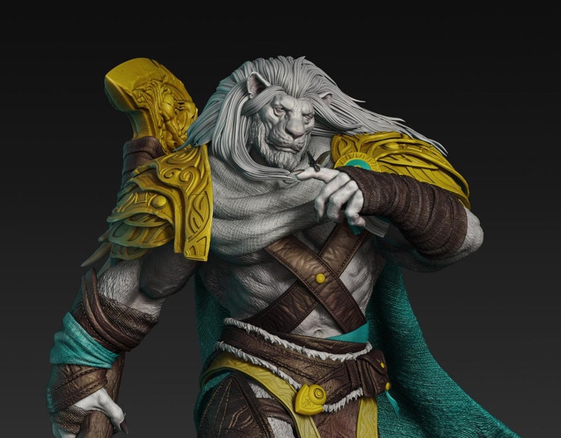 Ajani Washed - STL Digital File - Etsy