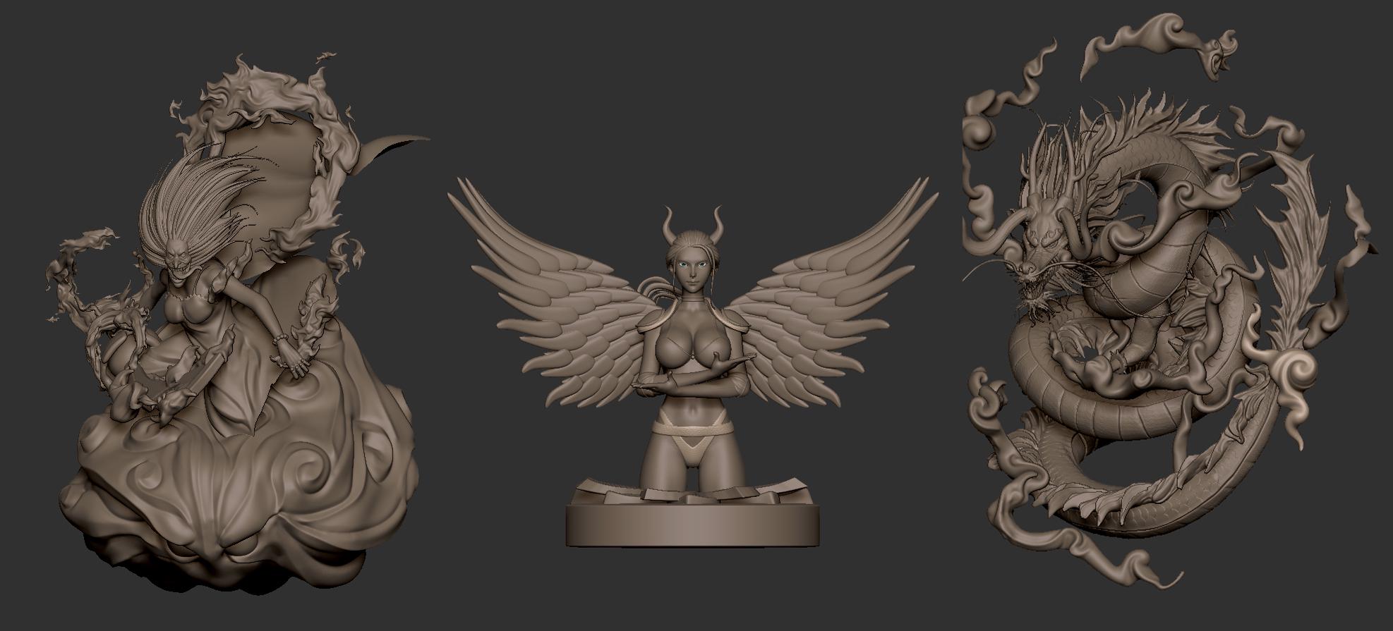 Nico Robin - Angel STL Digital File - Etsy