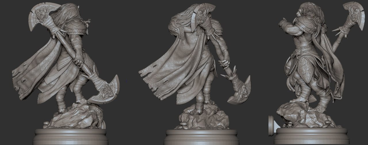 Ajani Washed - STL Digital File - Etsy