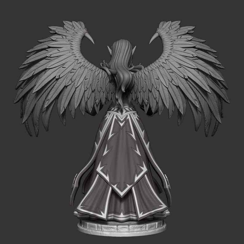 League of Legends Morgana STL Digital File - Etsy