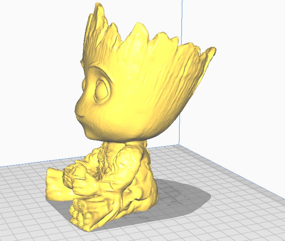 New Baby Groot - STL Digital File - Etsy