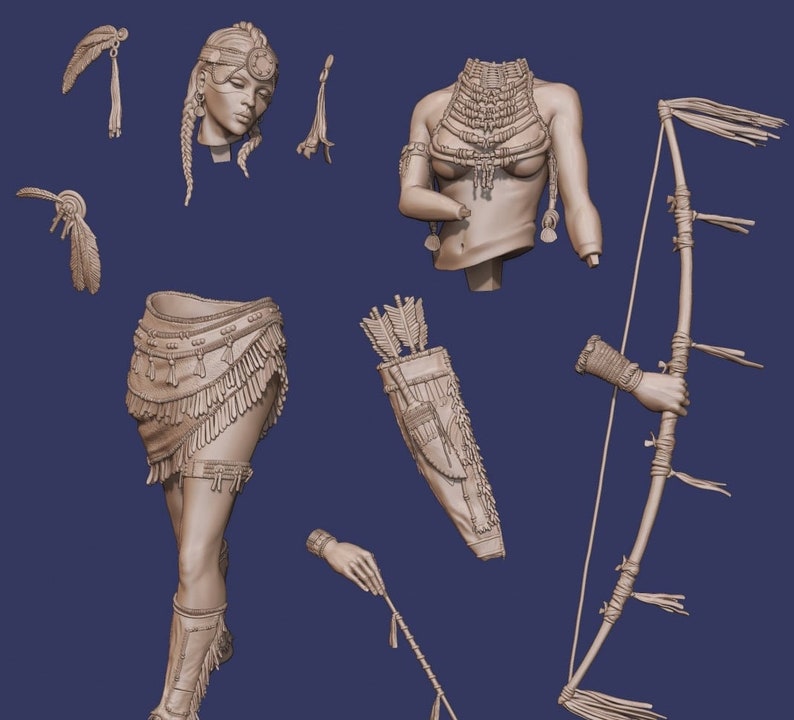 Kora - STL Digital File - Etsy