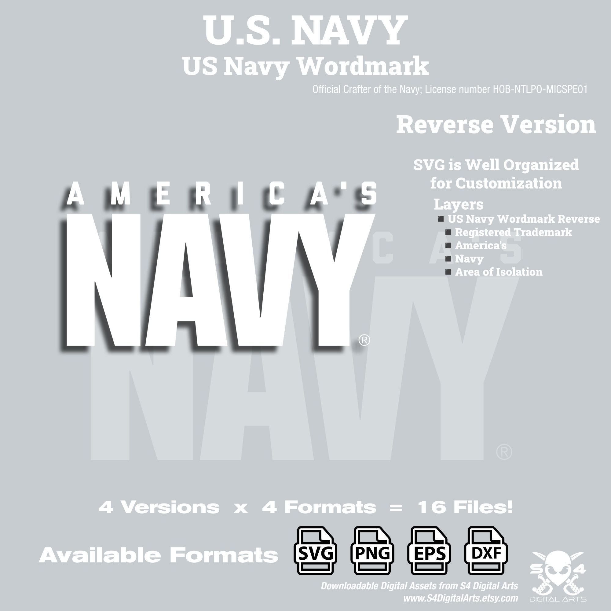 US Navy Wordmark | Navy Logo | 16 Files | 1200 DPI Military Navy Dxf ...