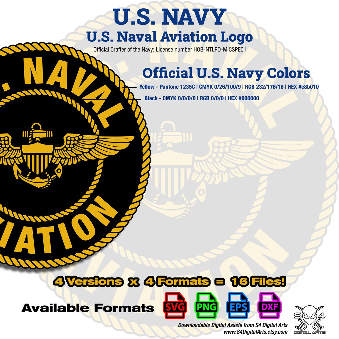 US Naval Aviation Logo SVG: Authentic USN Artwork (digital Download) - Etsy
