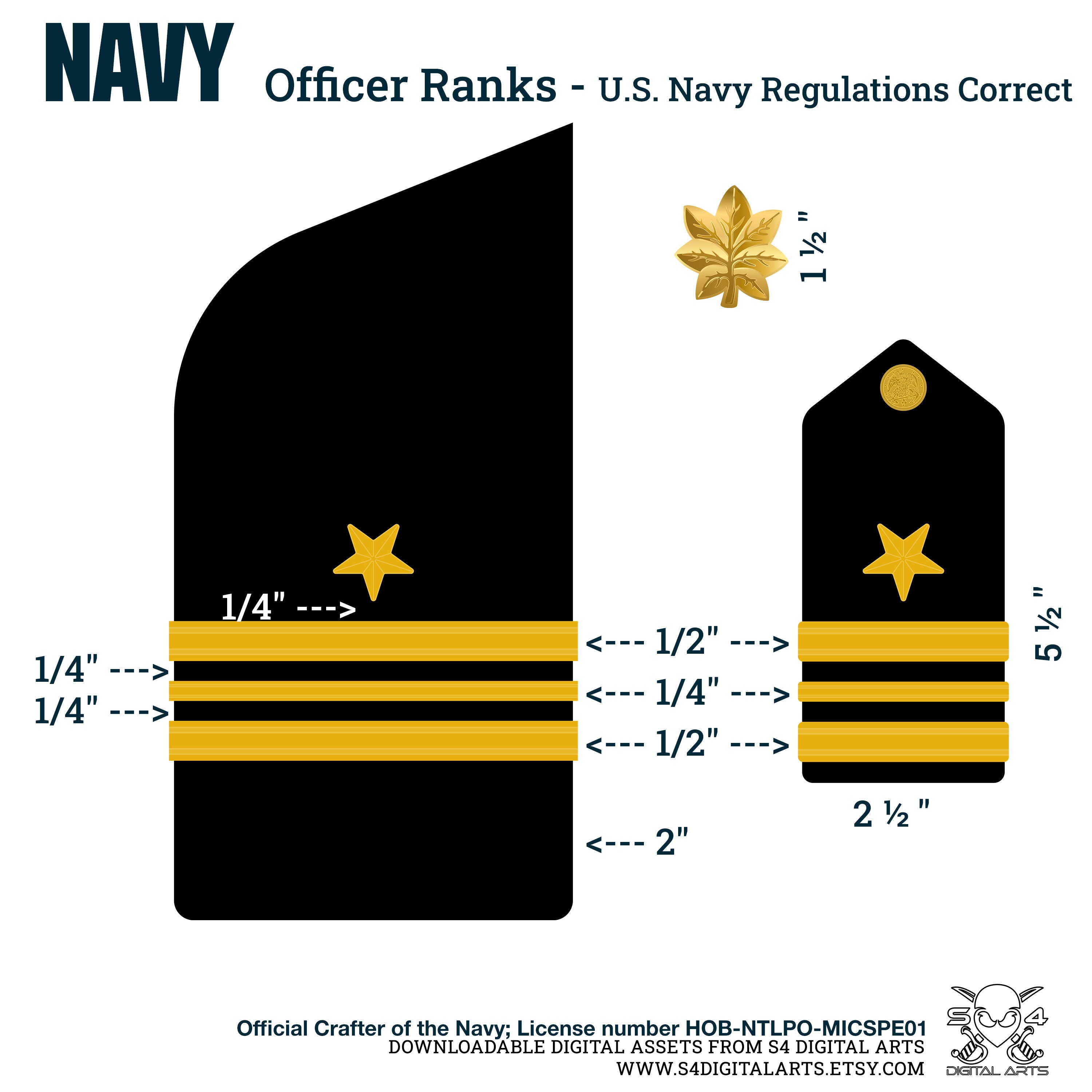 US Navy Officer Ranks SVG, PNG, Jpg, Navy Dxf, Eps | Officially ...