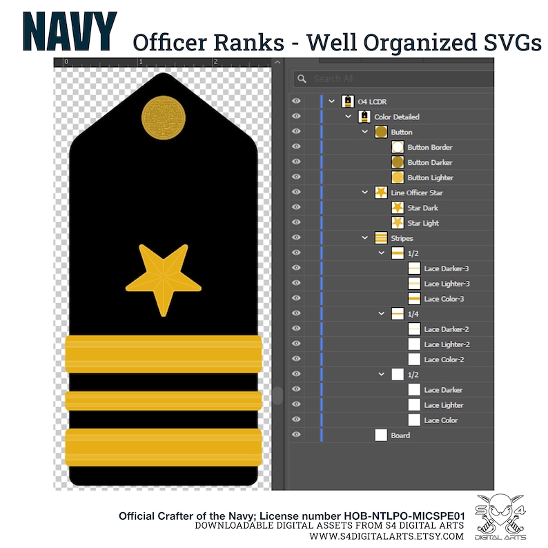 US Navy Officer Ranks SVG, PNG, Jpg, Navy Dxf, Eps | Officially ...