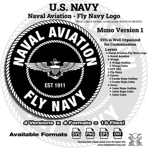 US Naval Aviation Fly Navy Logo | 16 Files | Navy Dxf, Png, Svg, Eps ...