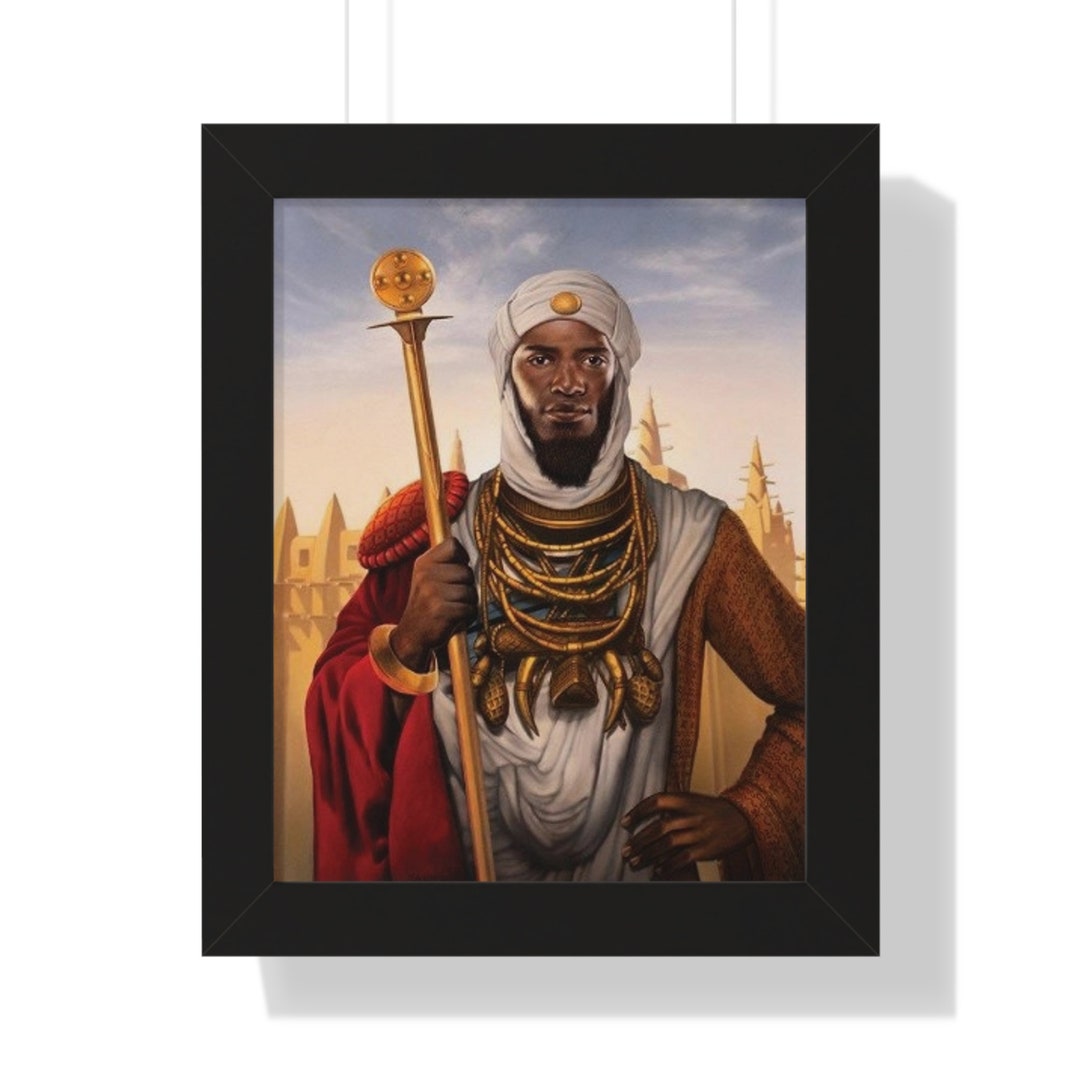 Mansa Musa Framed Poster - Etsy Canada